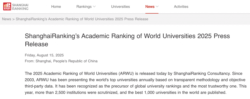【澳洲留学】2025 ARWU学术排名发布，全澳5所学校位居Top100，墨大再度澳洲第一！ - 澳洲投资移民_澳洲配偶移民_澳洲独立技术移民 ...